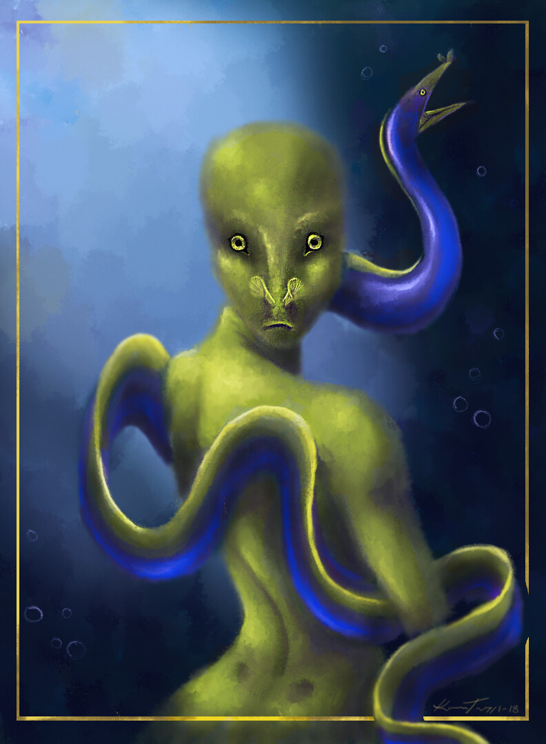 ArtStation - Ribbon Eel