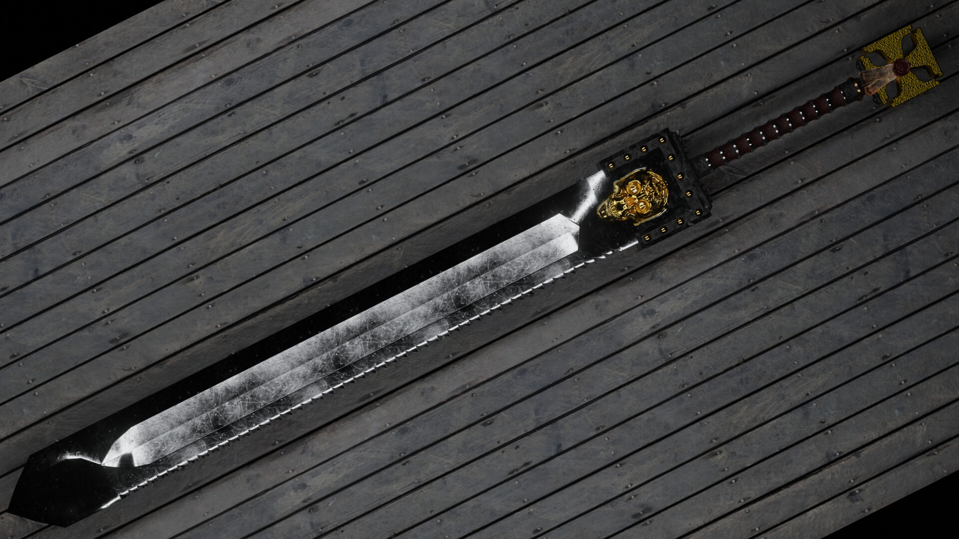 ArtStation - Warhammer Themed Power Sword