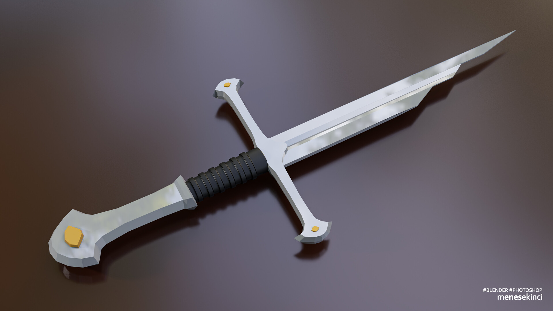 ArtStation - Narsil Sword Lord Of The Rings