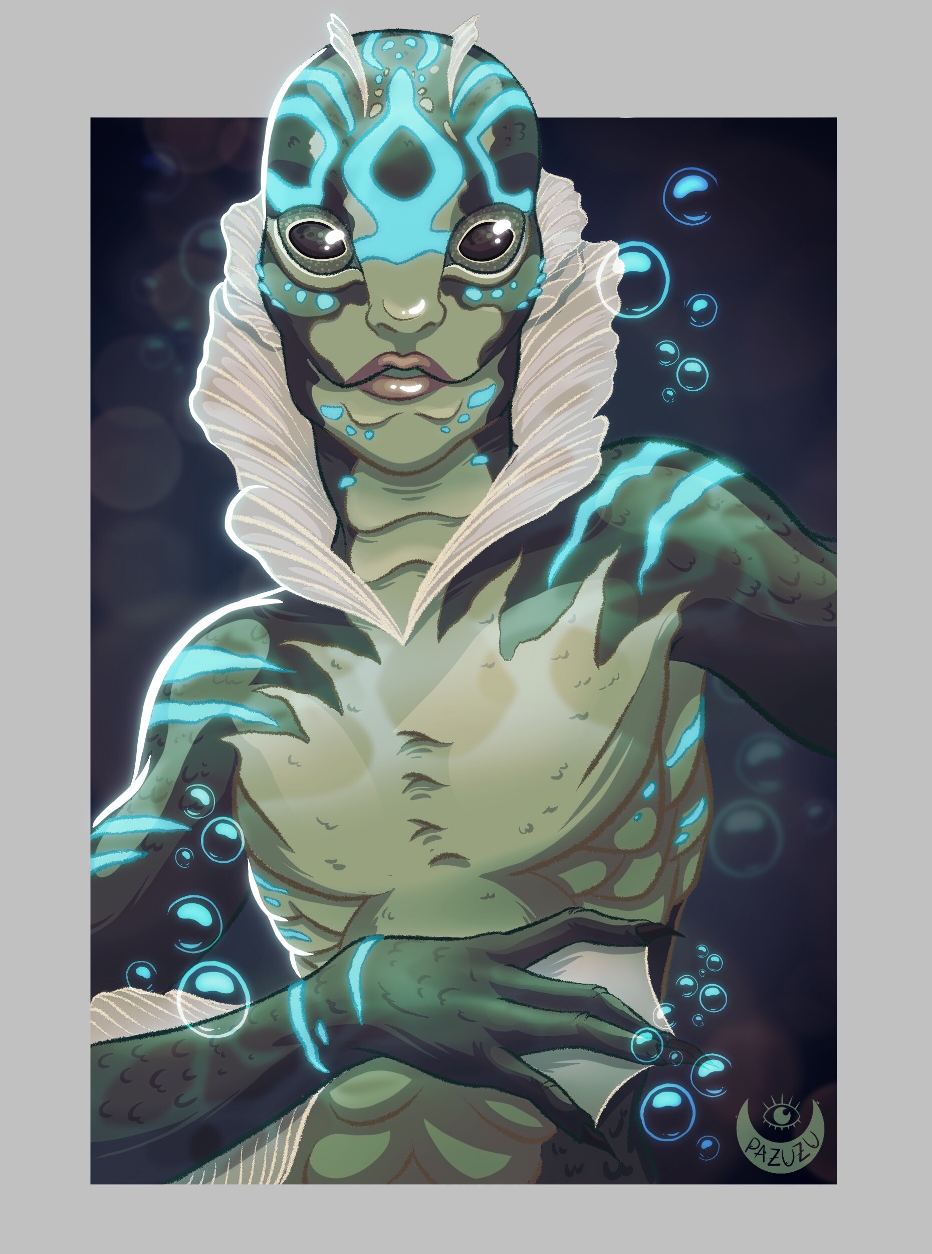 ArtStation - Amphibian man