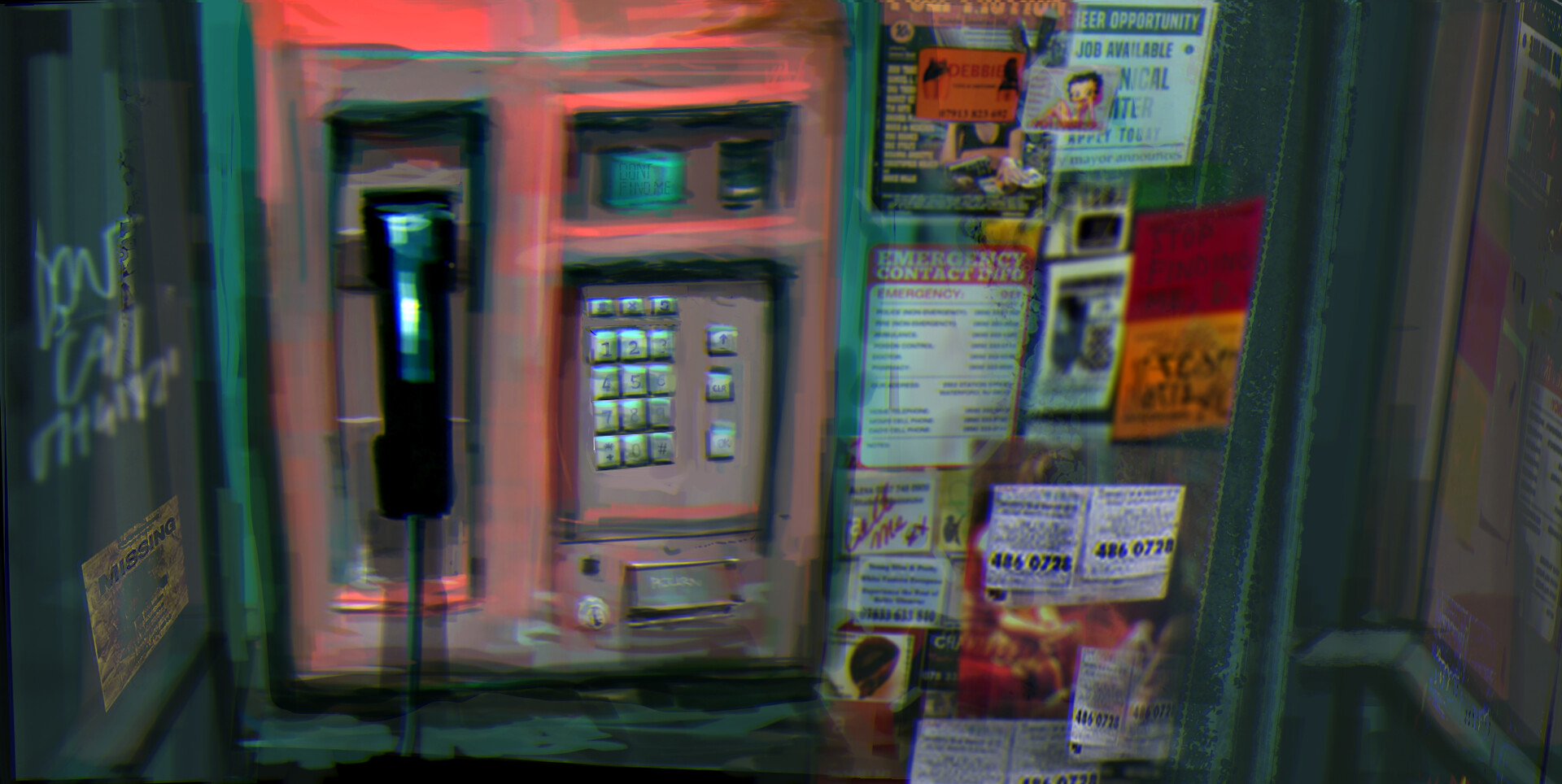 ArtStation - PHONEBOOTH_animation test