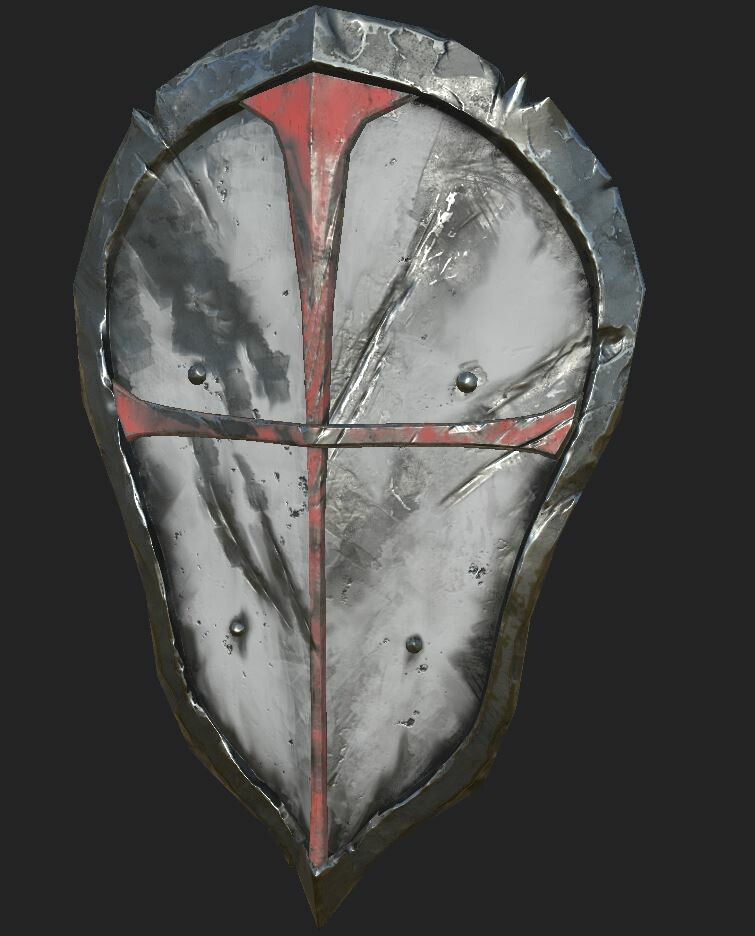 ArtStation - Templar Shield