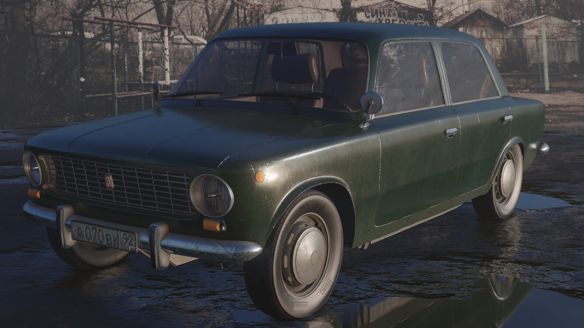 ArtStation - Typical Russian car