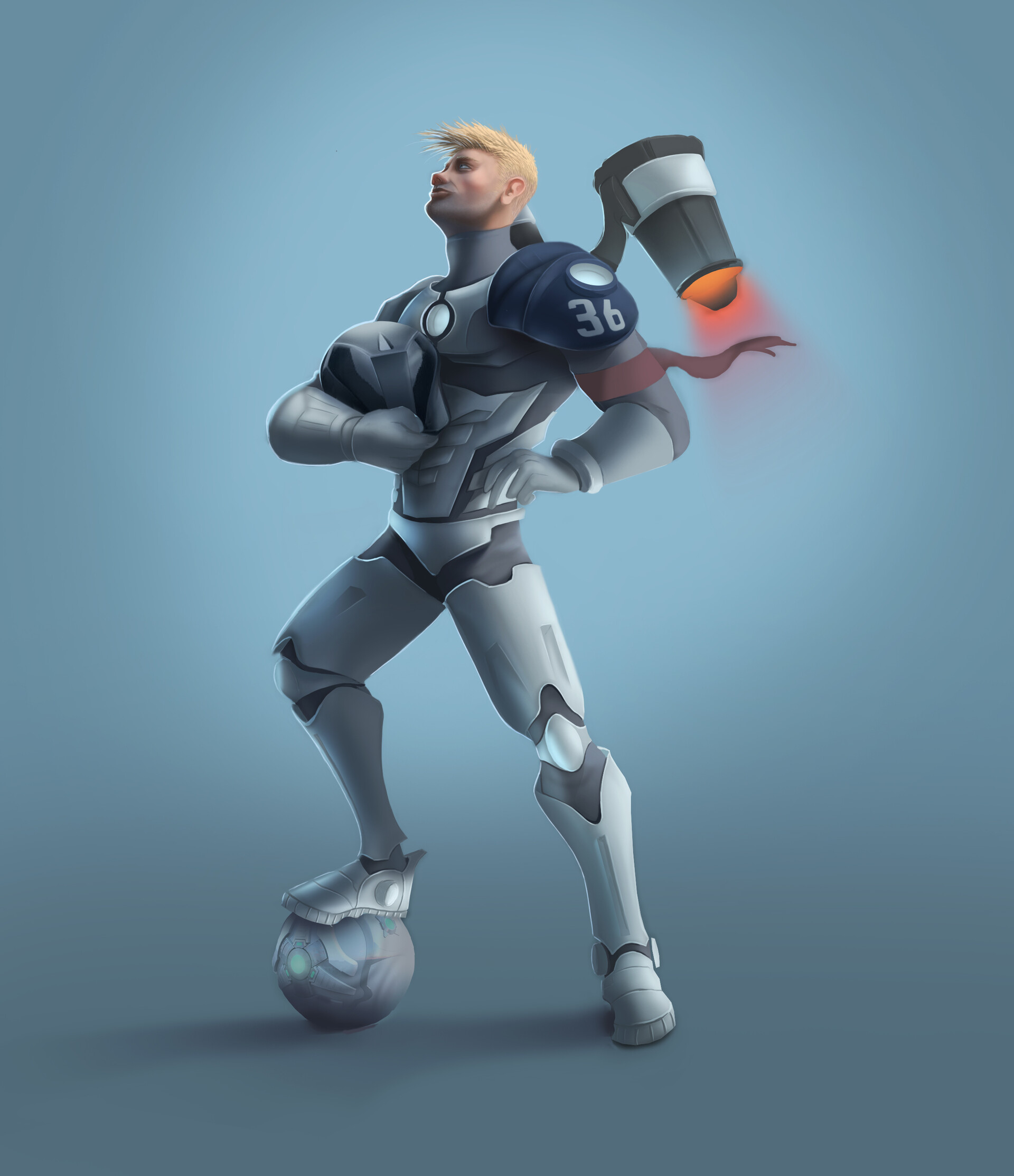 ArtStation - Character design Spaceball