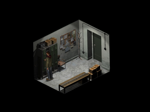 ArtStation - Isometric Retro Adventure Game System