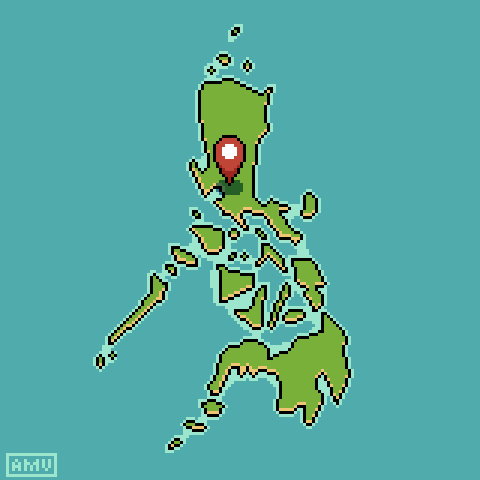 Adcel Villanueva - Ivatan Stone House Pixel Art