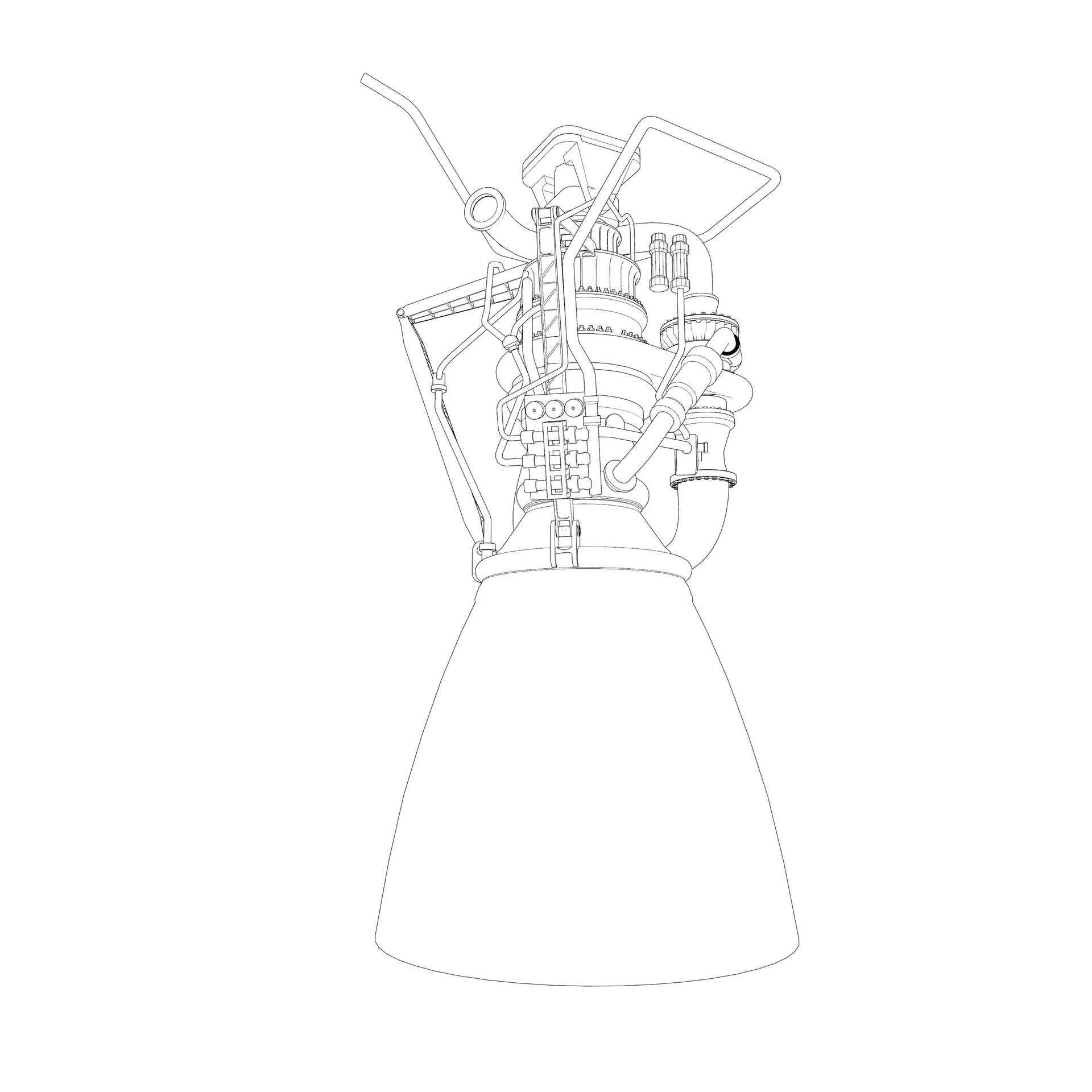 Spacex Merlin Engine Drawings