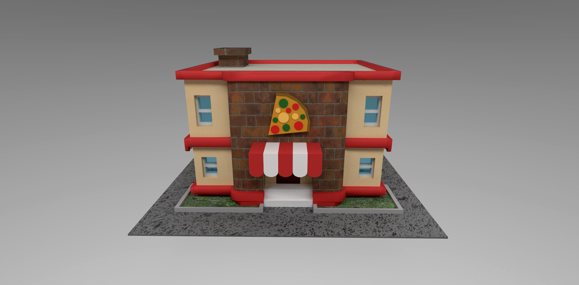 ArtStation - PIZZA SHOP