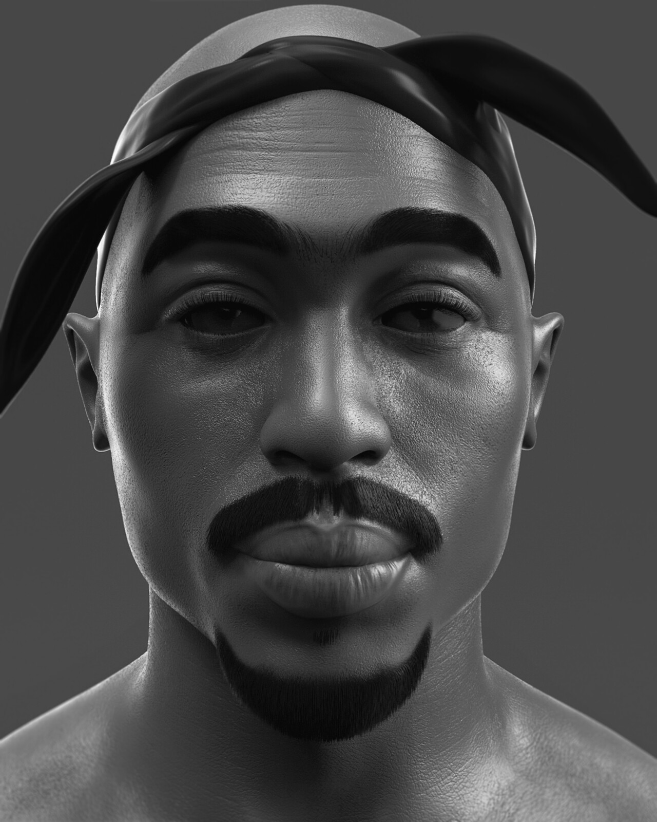 ArtStation - 2Pac - 3D character design