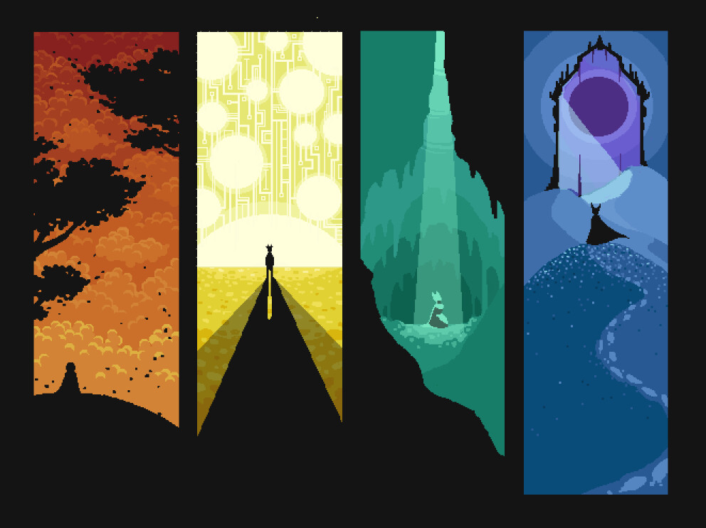 Jo Svensson - Pixel Art: Alone