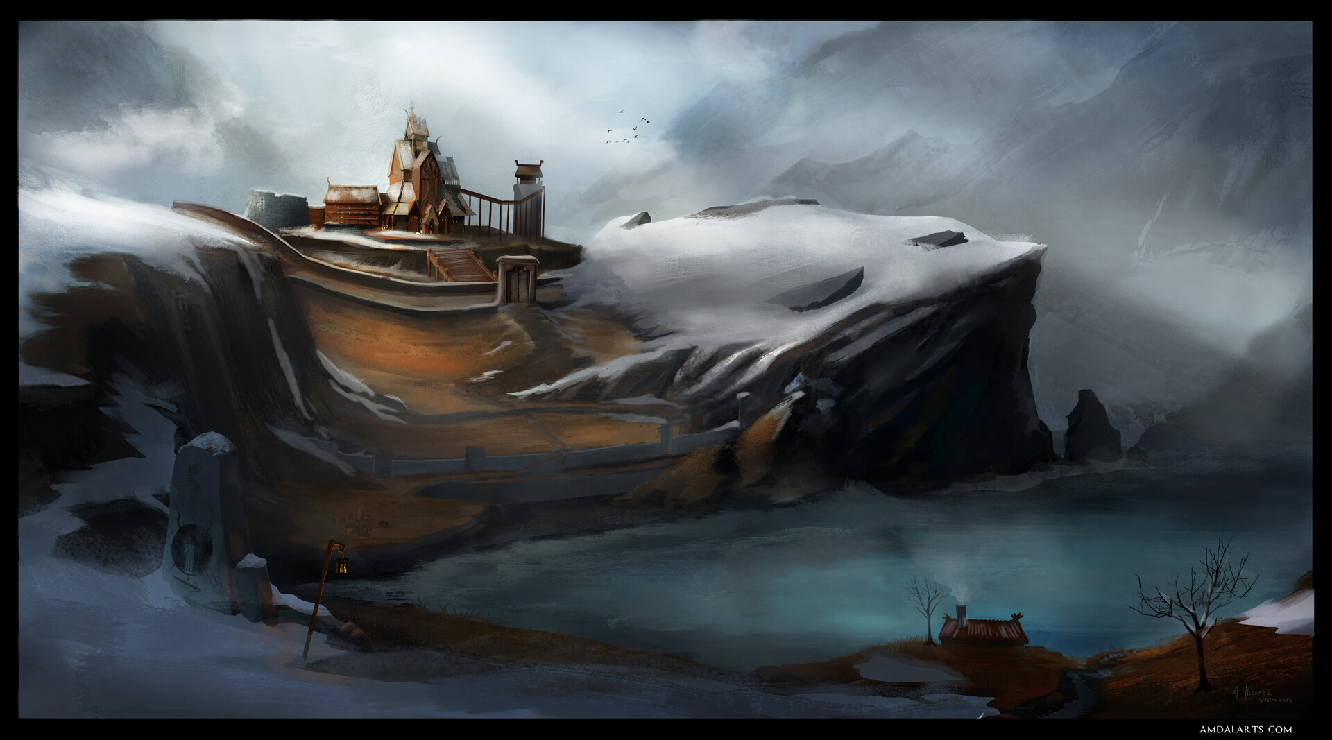 ArtStation - Winter Fortress