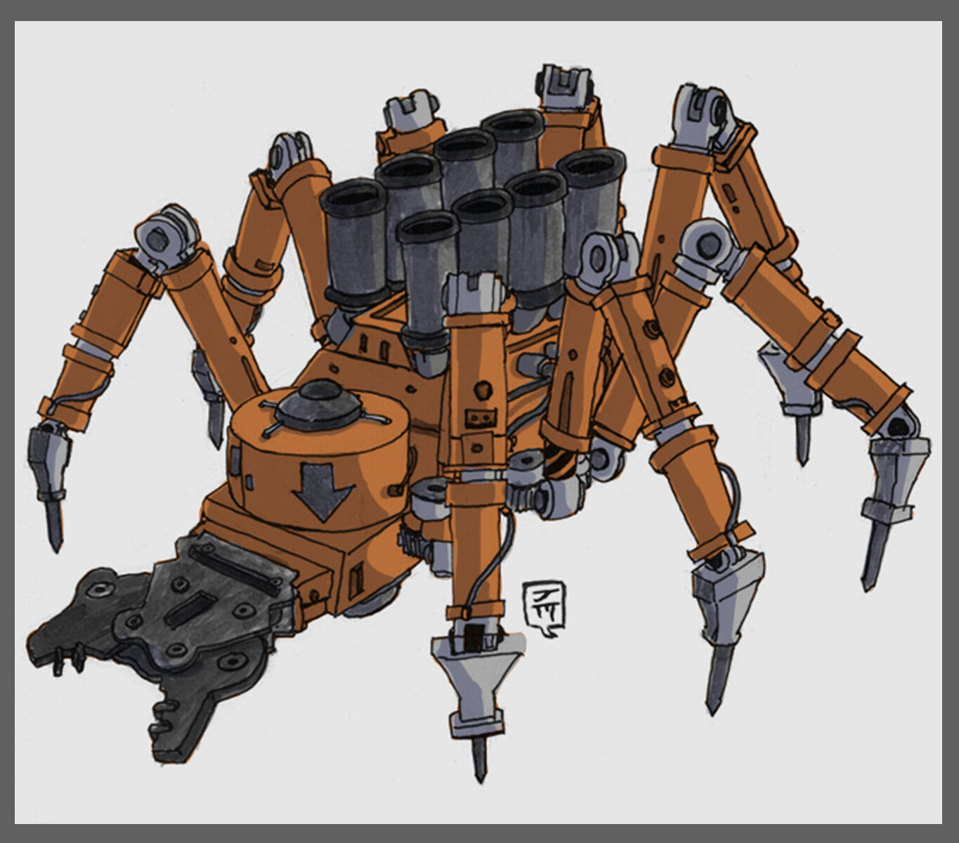 ArtStation - Aracnobot