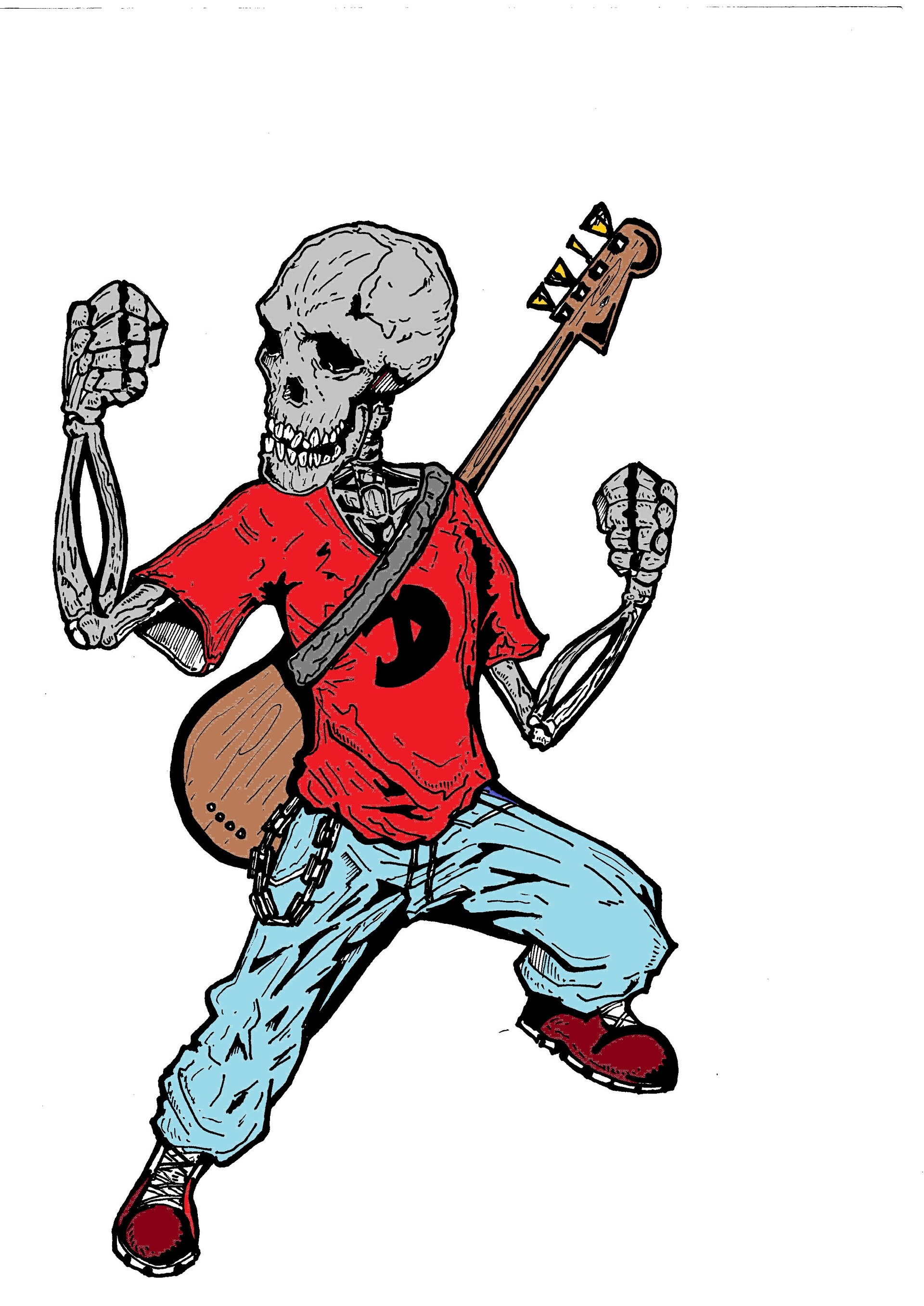 ArtStation - skeleton rocker