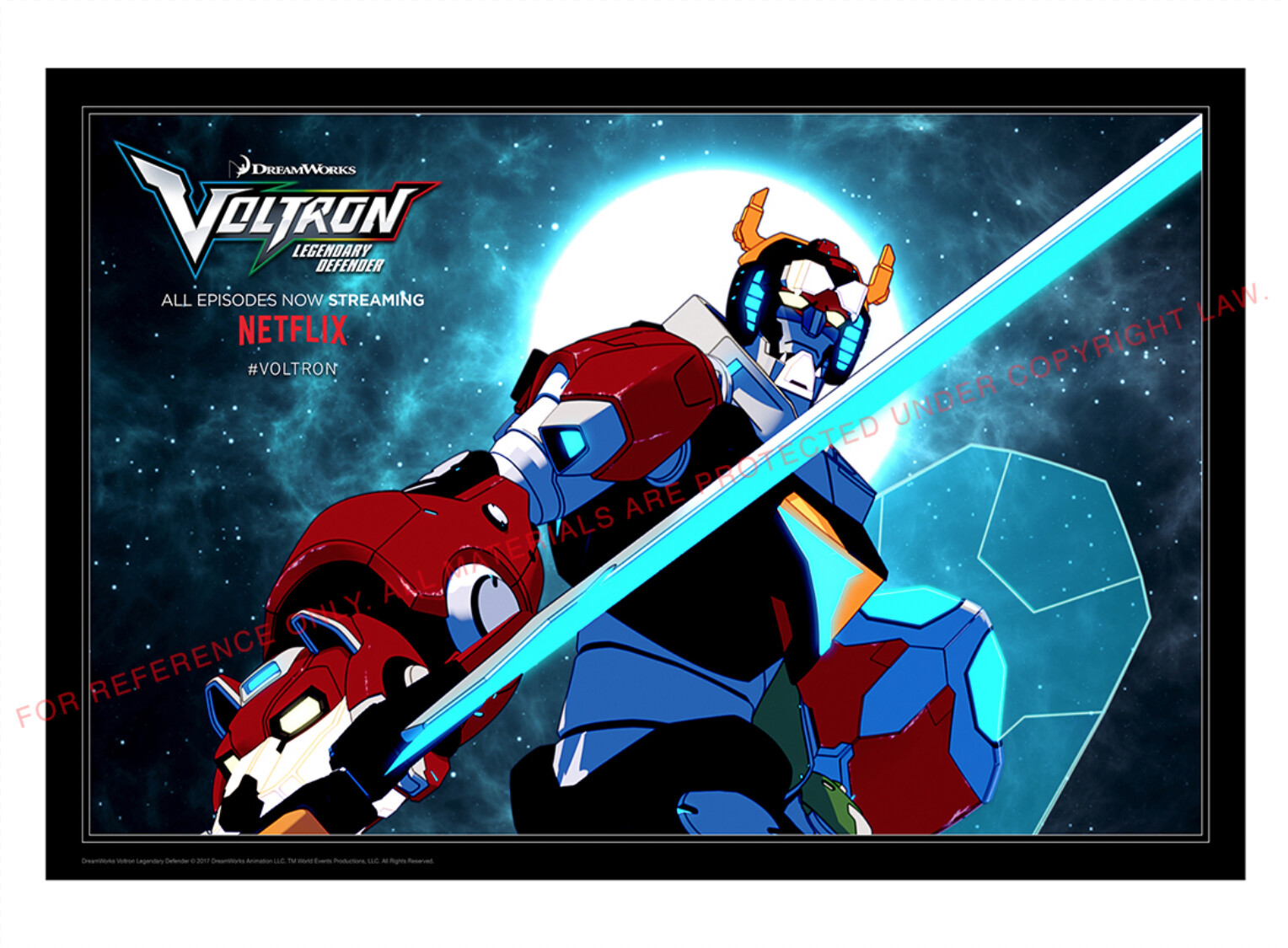 ArtStation - DreamWorks TV Voltron Marketing Keyart