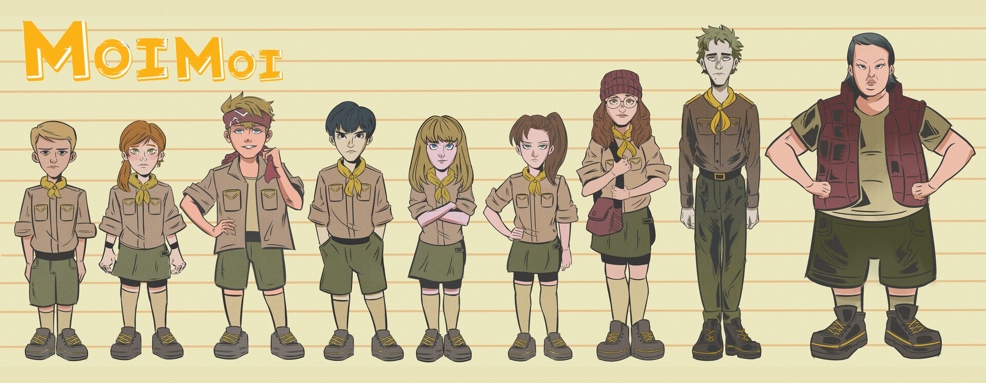 ArtStation - Moi Moi Proyect Characters#1