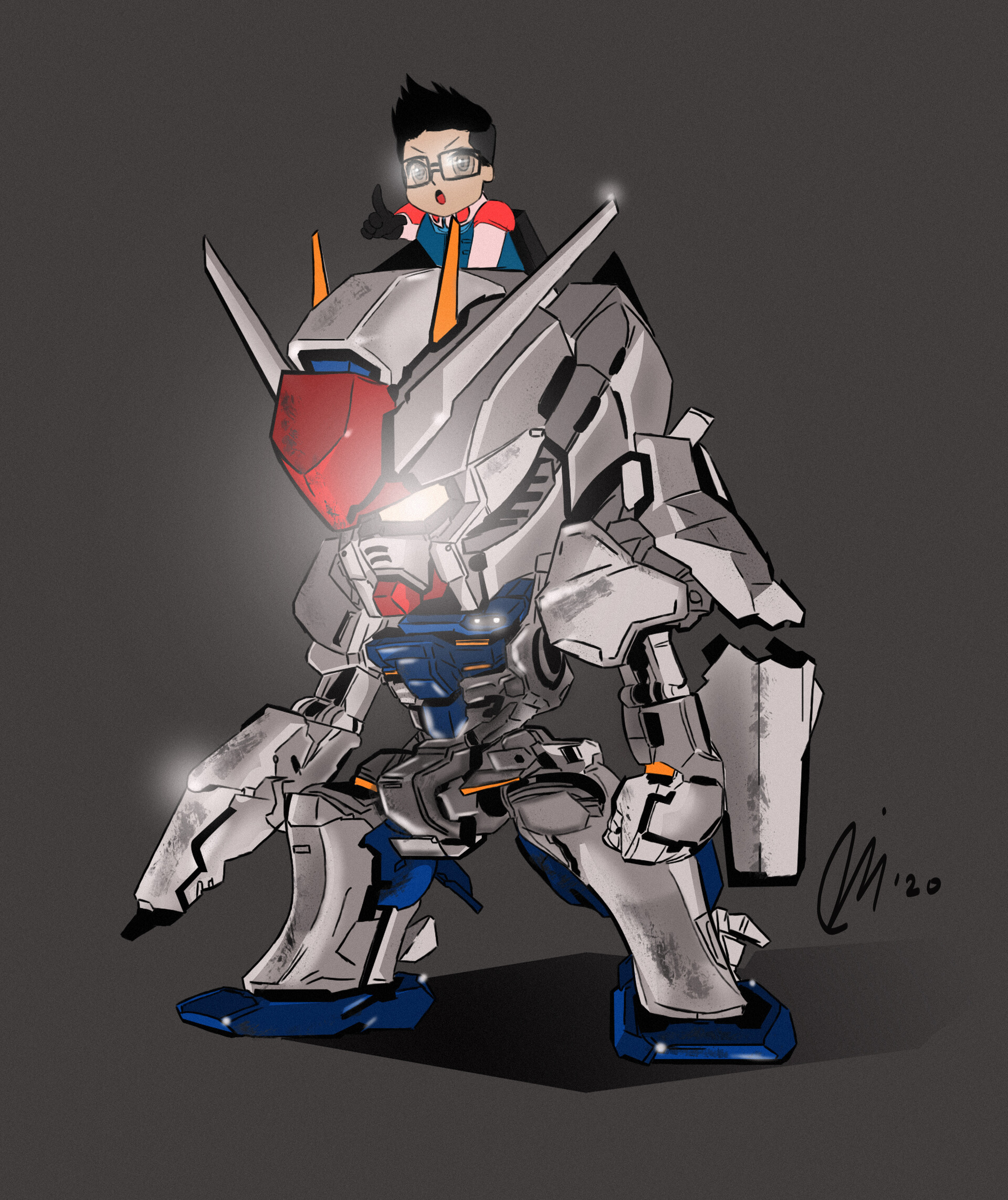 ArtStation - Mini Gundam