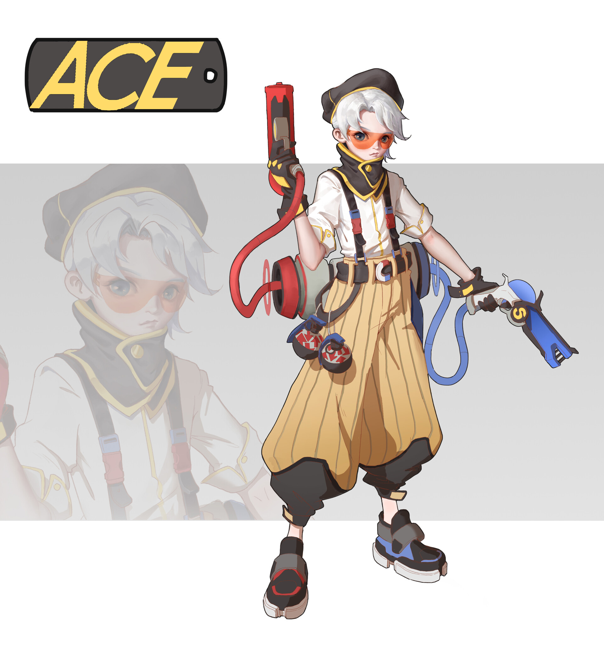 ArtStation - Magnet warrior