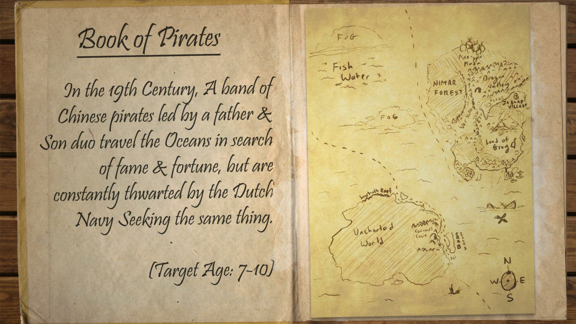 Isaac Lim - Book of Pirates Pitch Bible