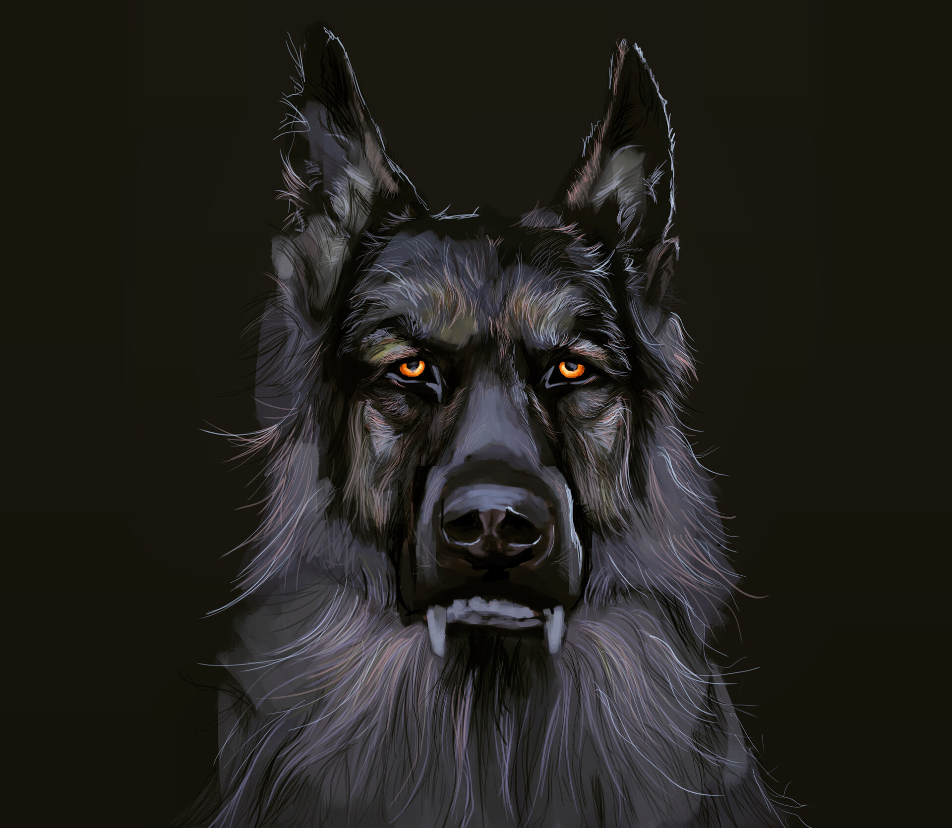 ArtStation - The hellhound