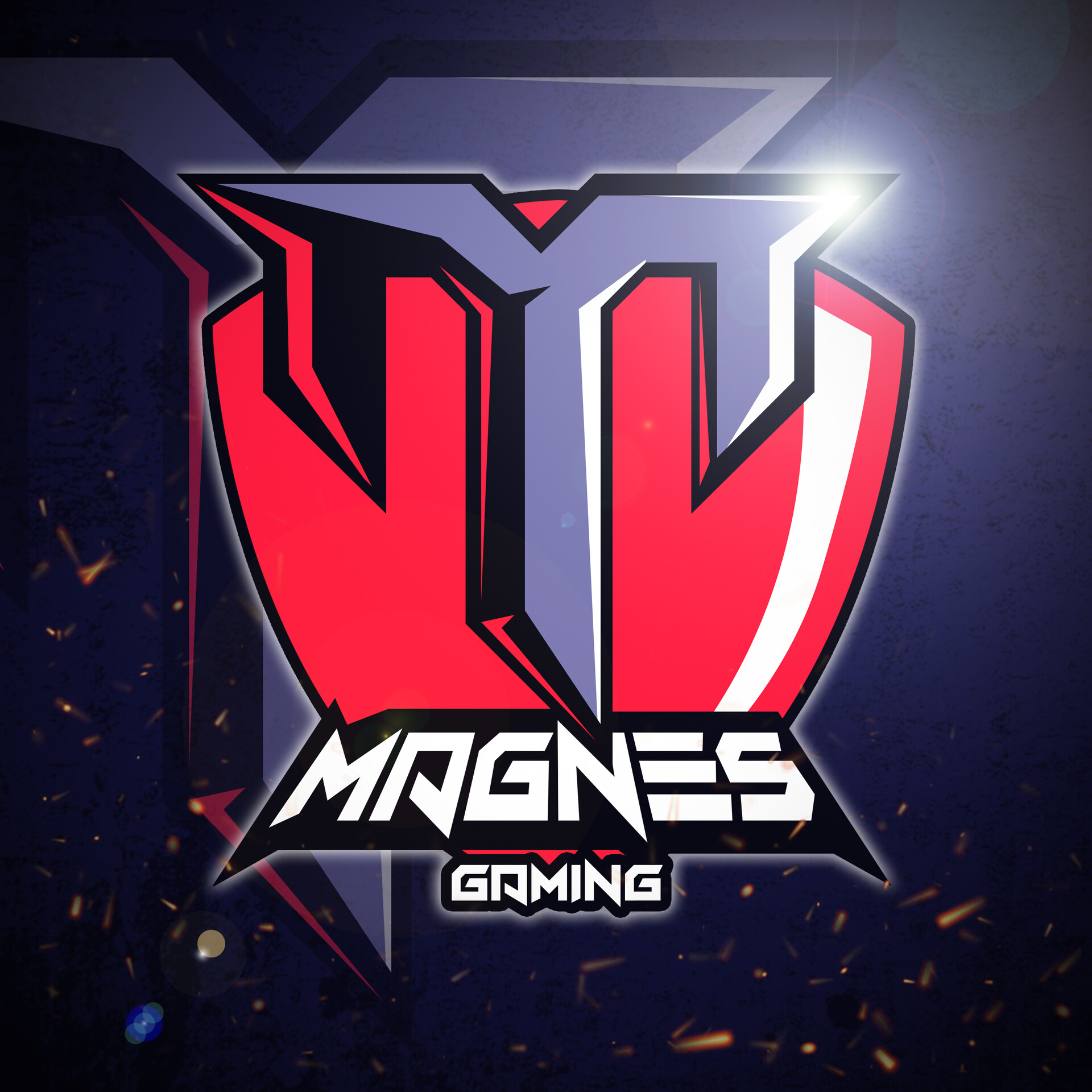 ArtStation - Magnes Gaming Logo draft 1