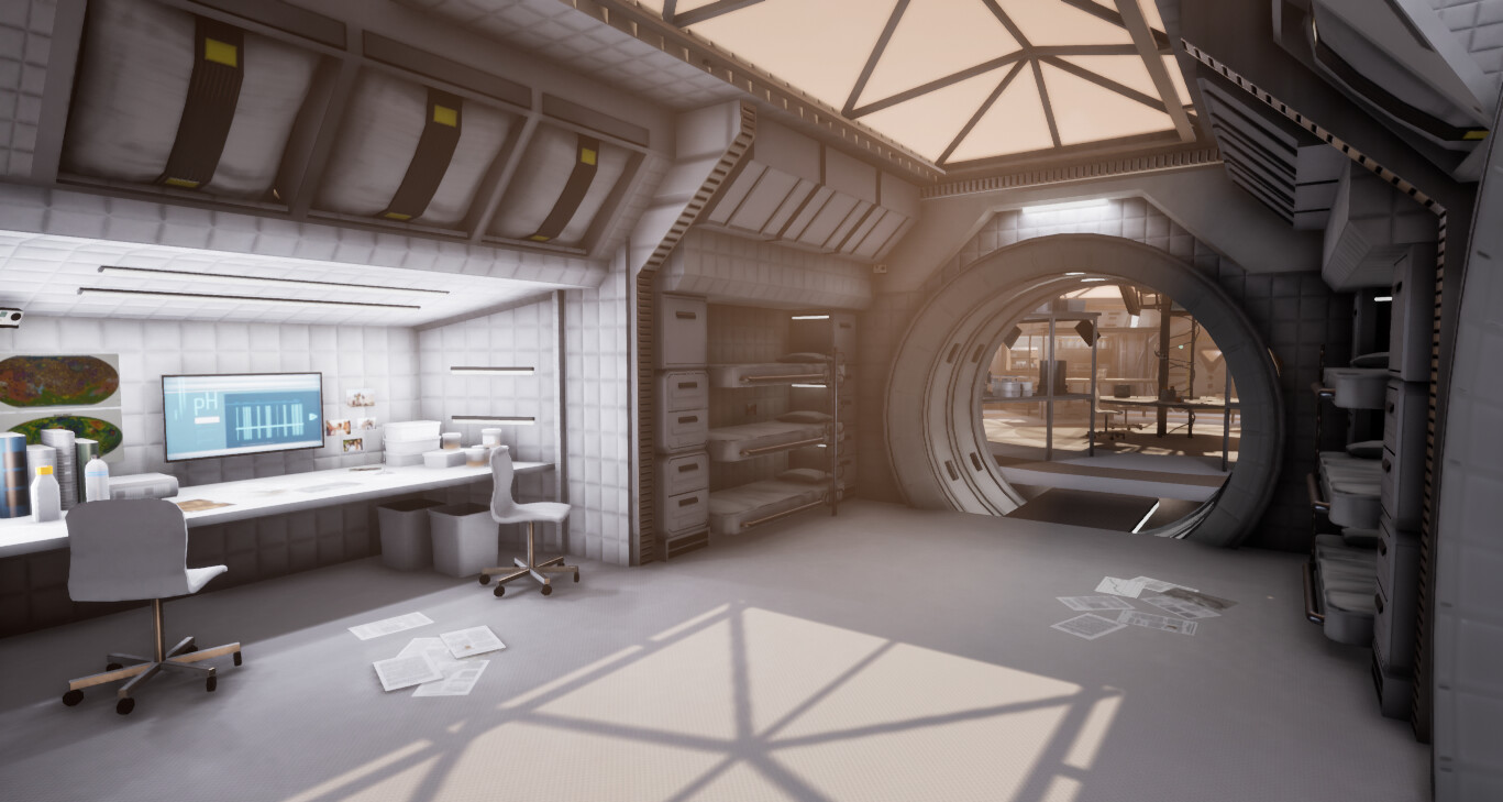mars base interior