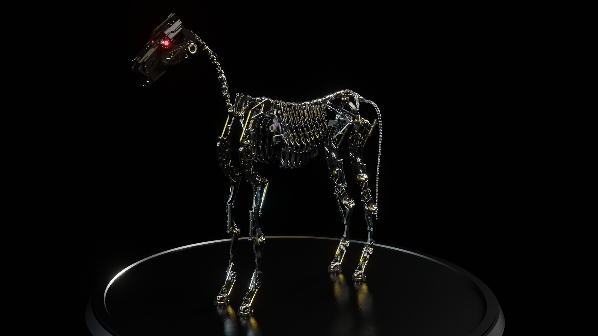 ArtStation - E-quine (robo horse)