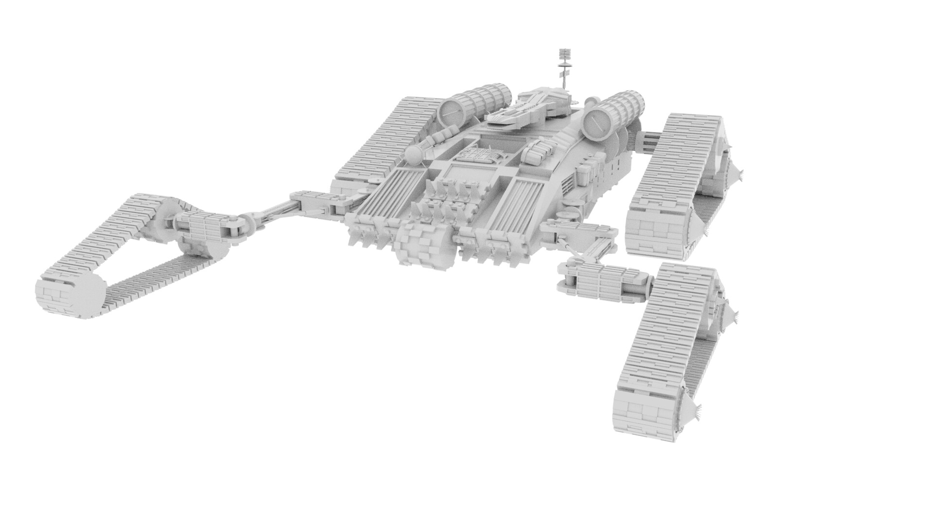 ArtStation - Martian Tank