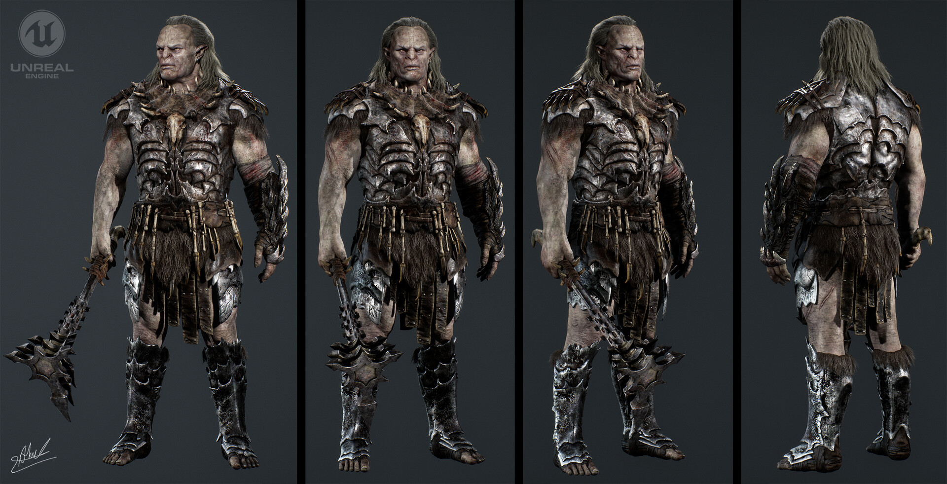 Ahmad Soltani - Azog (The pale orc)