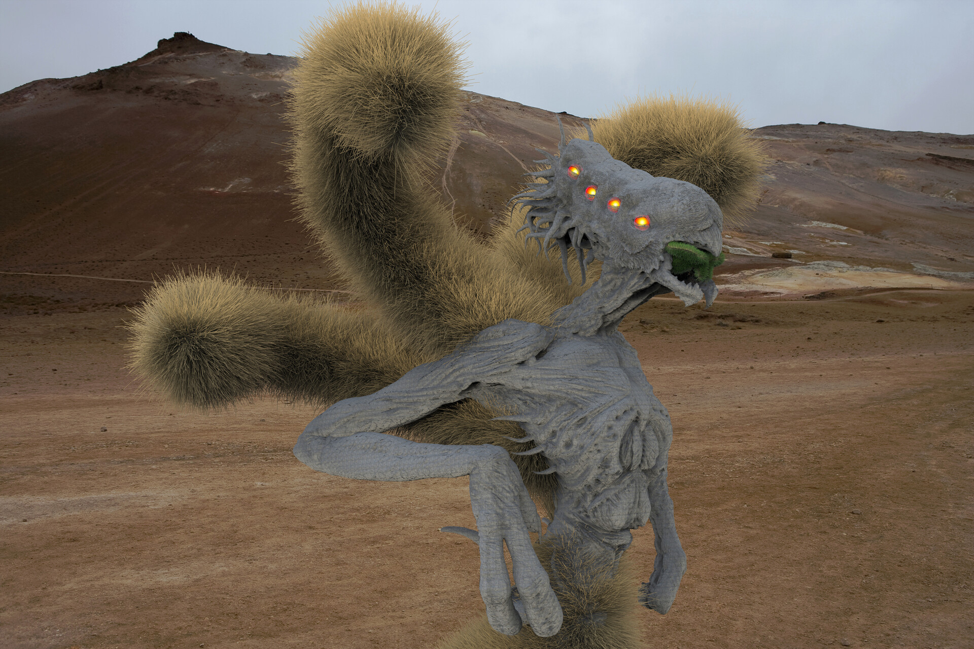 ArtStation - Scorpion monster