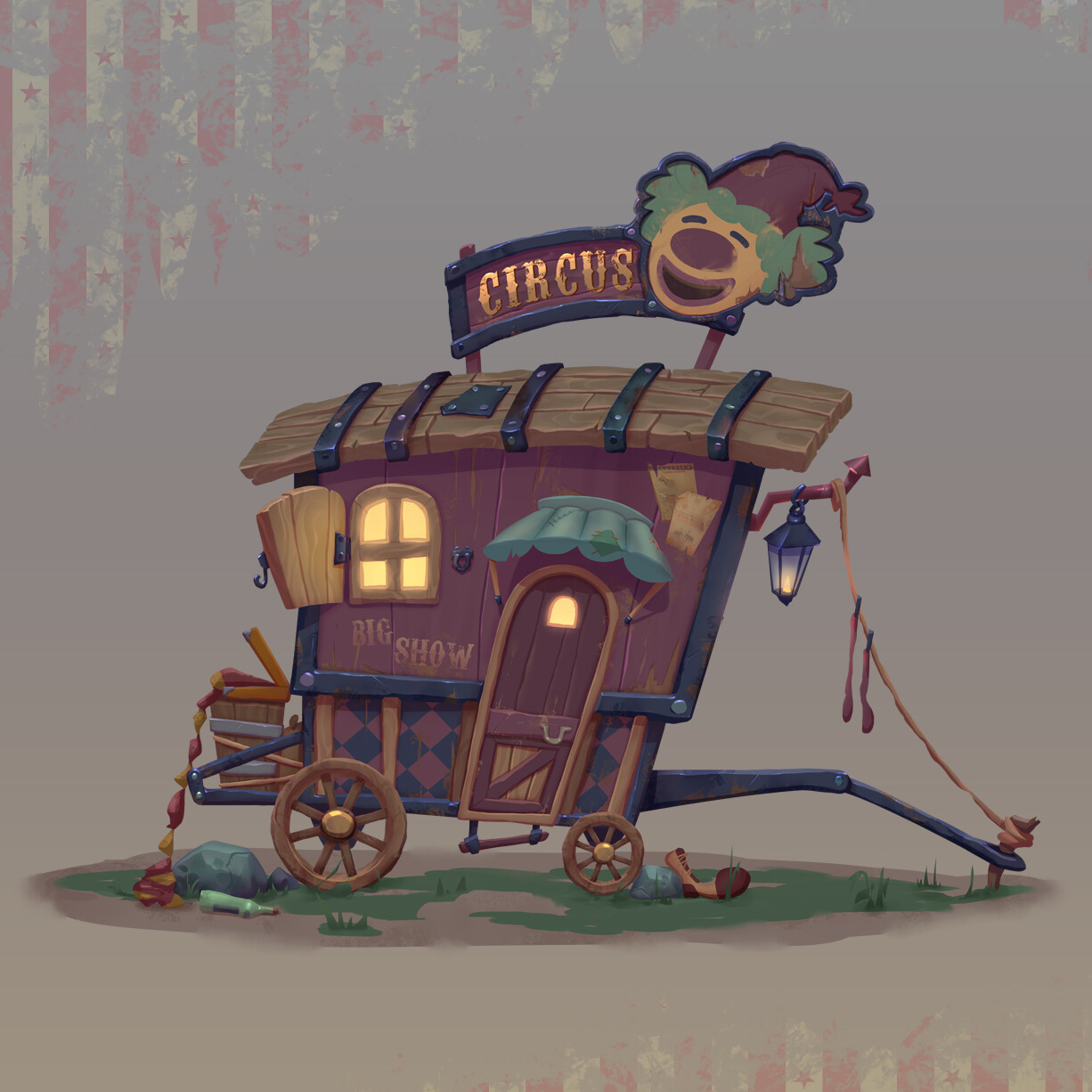 ArtStation - Circus house