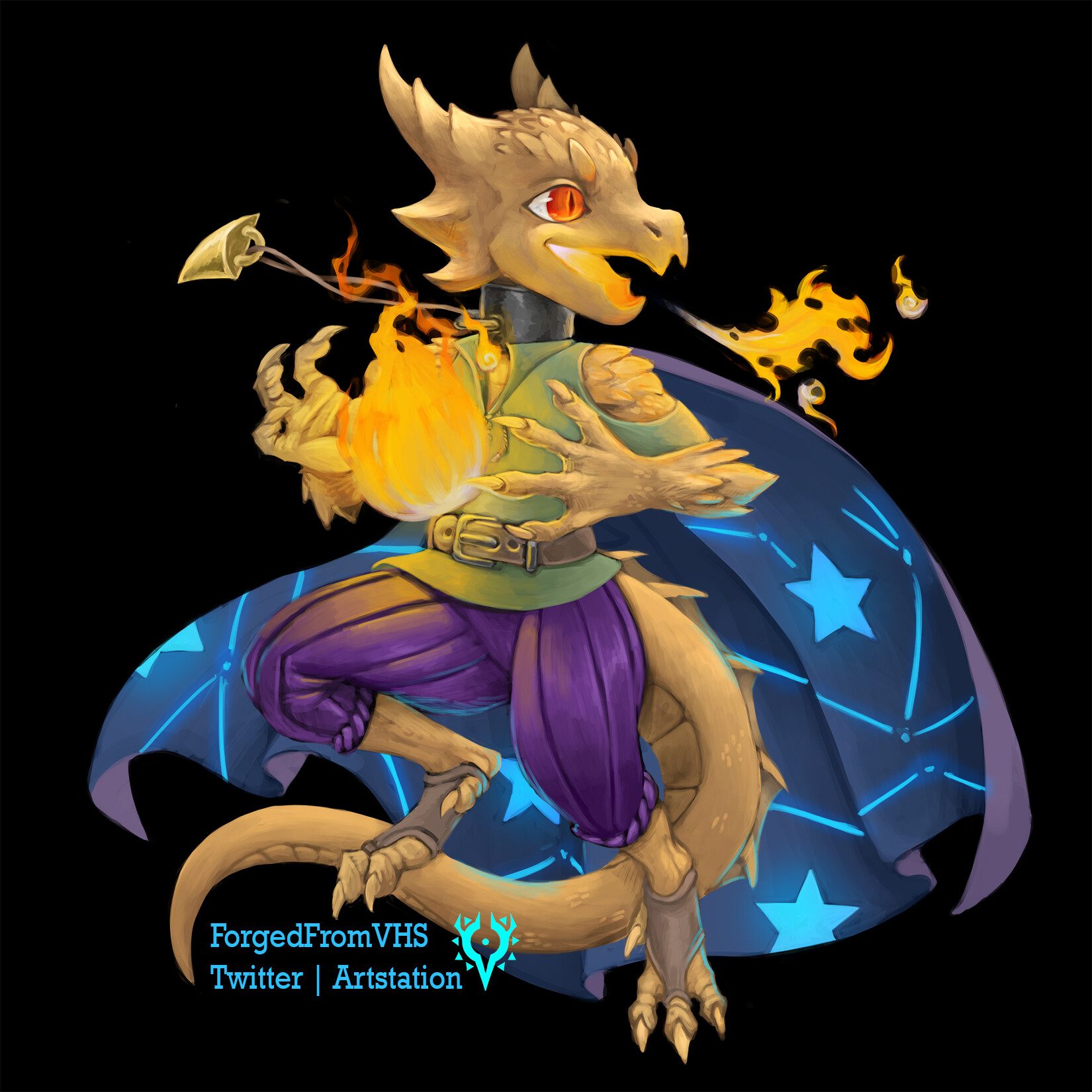 ArtStation - Strynn, Kobold Sorceress!