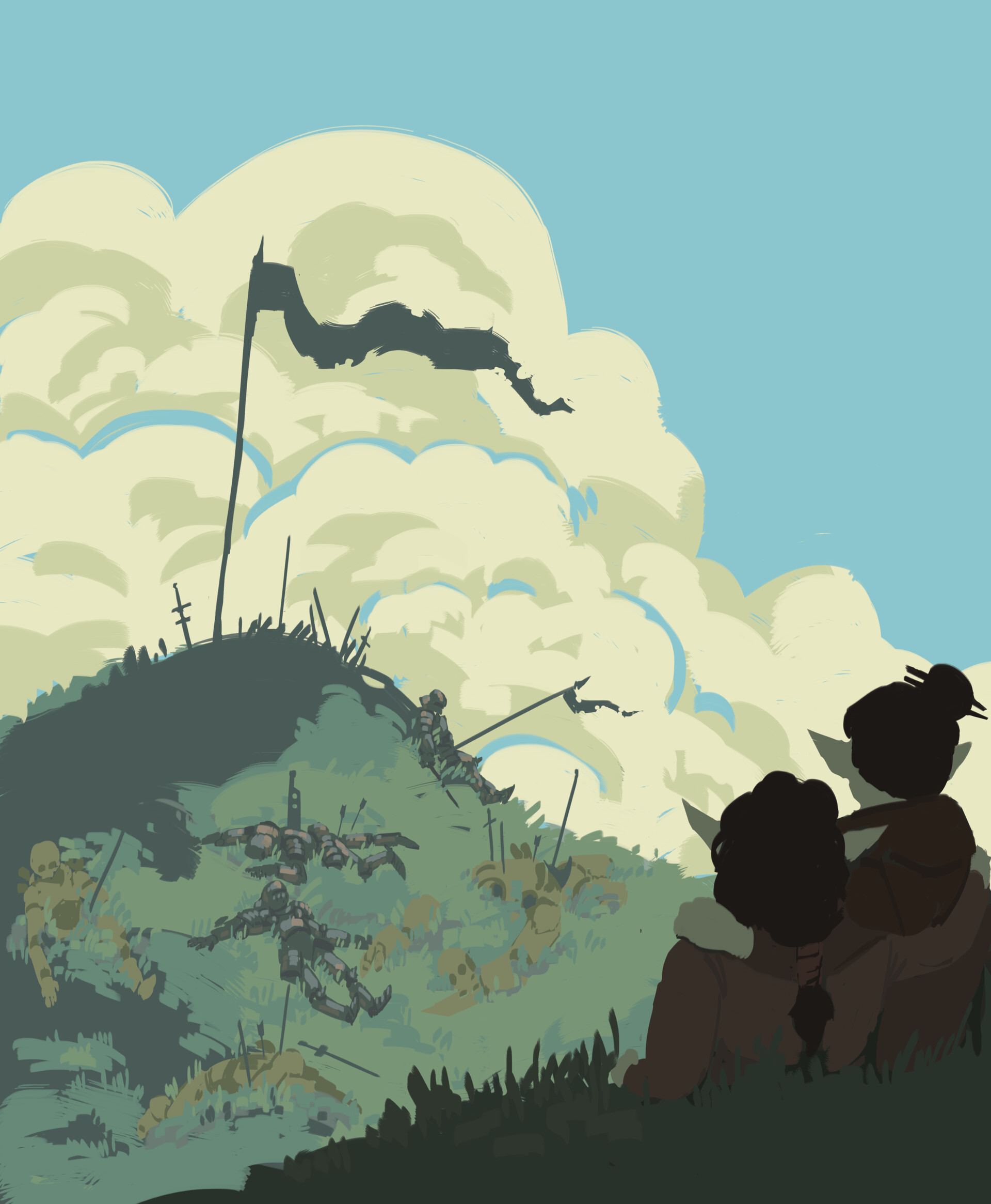 ArtStation - Forgotten Battlefield