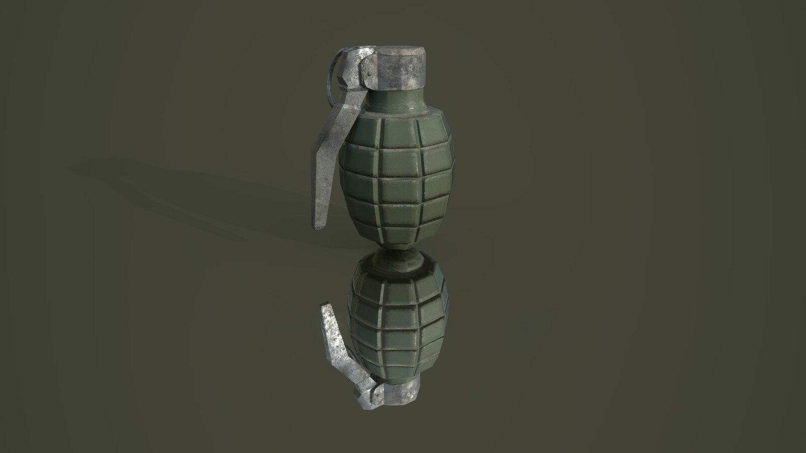 Ivan Alarcon - Grenade Low Poly