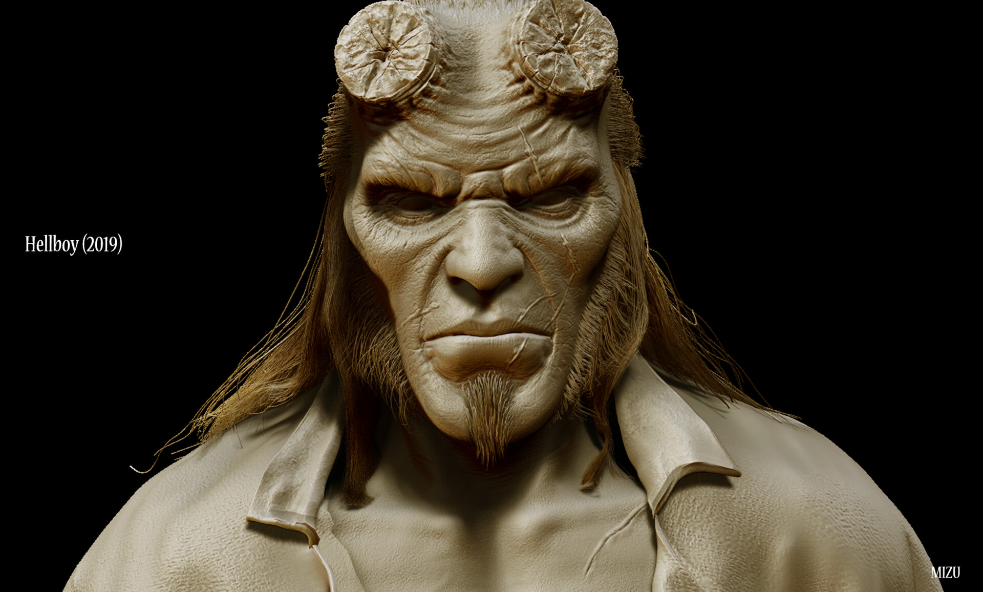 ArtStation - Hellboy(2019) Fan Art