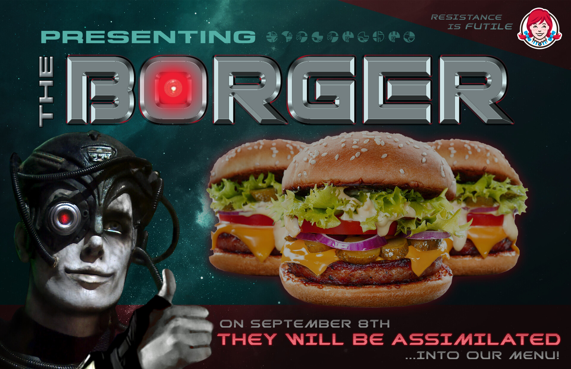 ArtStation - The Borger (animated)
