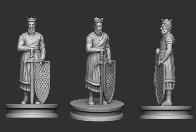 void 33 - chess set for 3d print