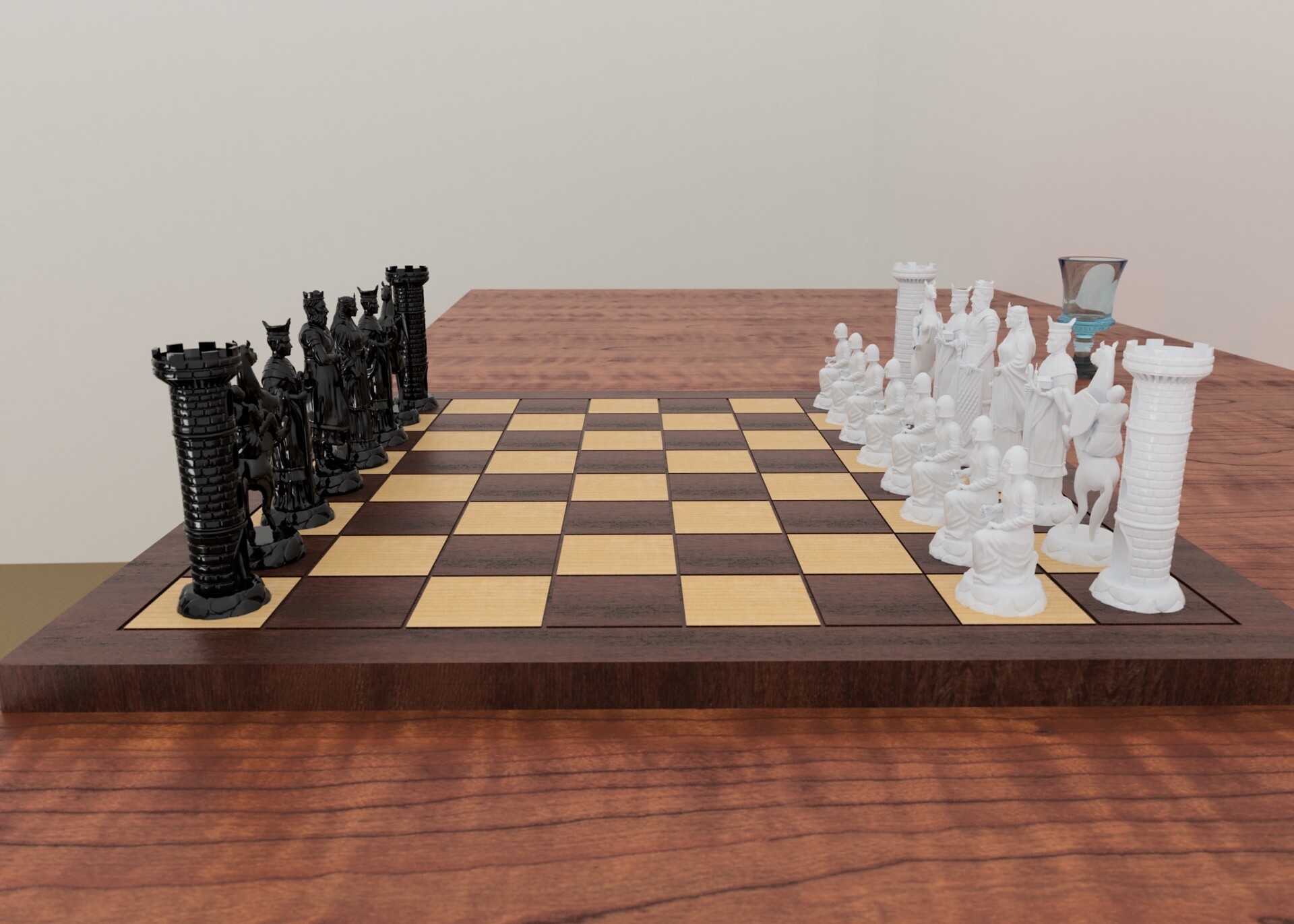 void 33 - chess set for 3d print