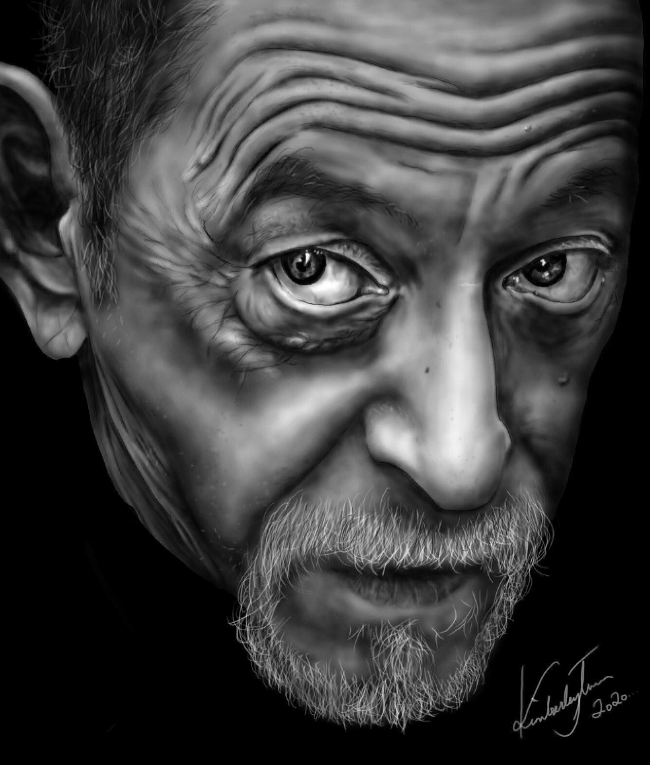 ArtStation - Photoshop - Realism portrait