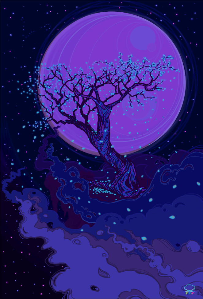 ArtStation - moon tree