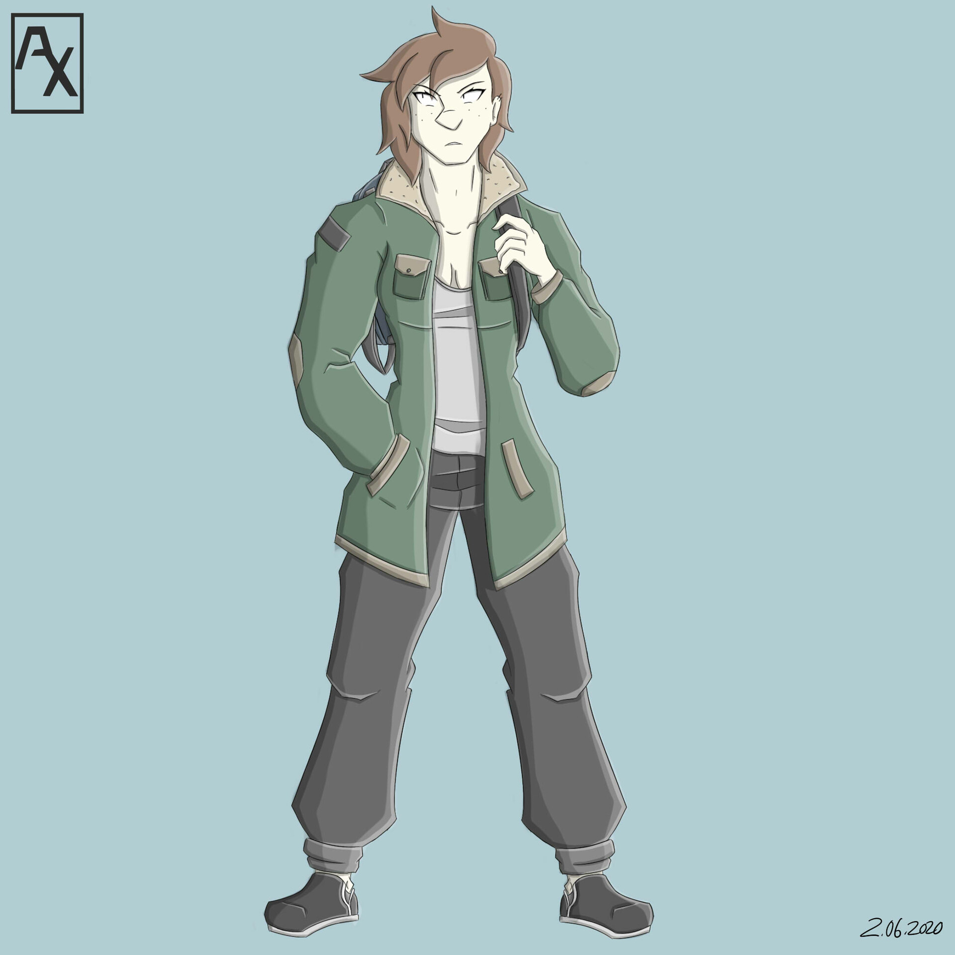 ArtStation - Green Jacket