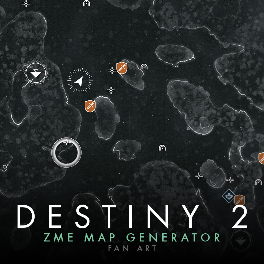 ArtStation - Destiny 2 map generator, Alexandre JANOD