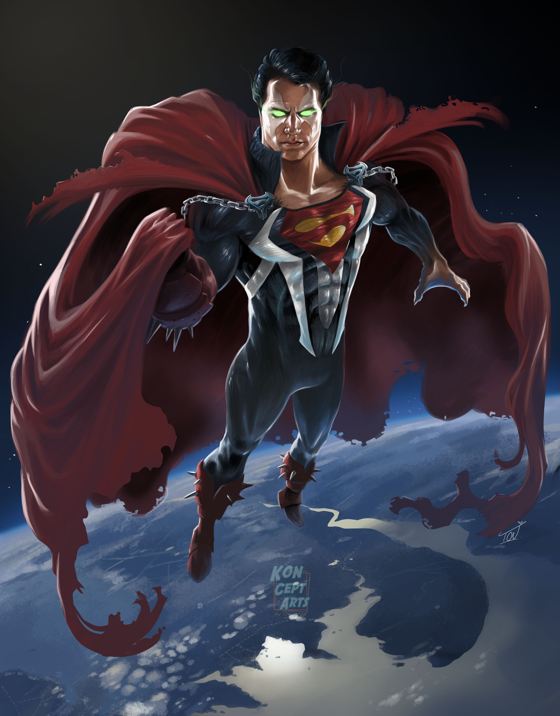 tanat fakon - He's name SuperSpawn man of the hell