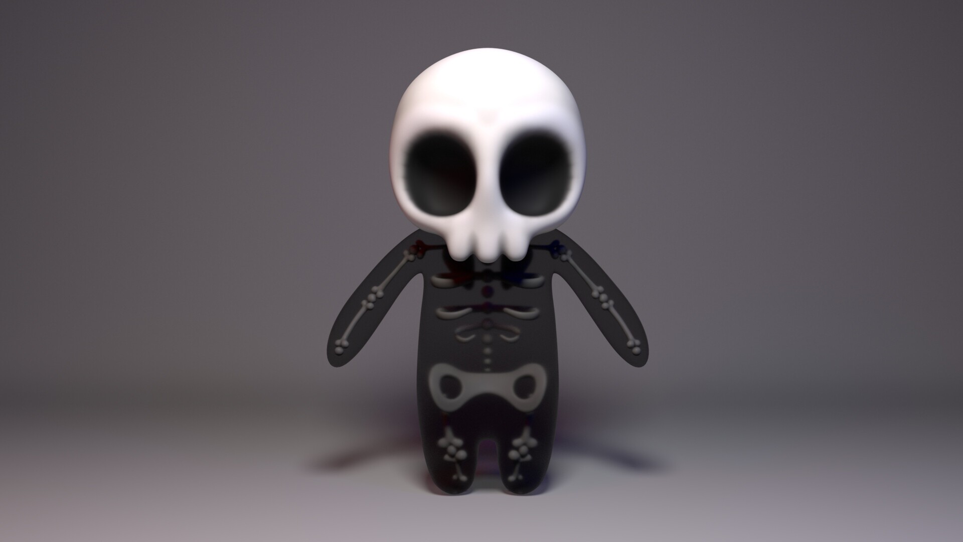 ArtStation - Cartoon Skeleton