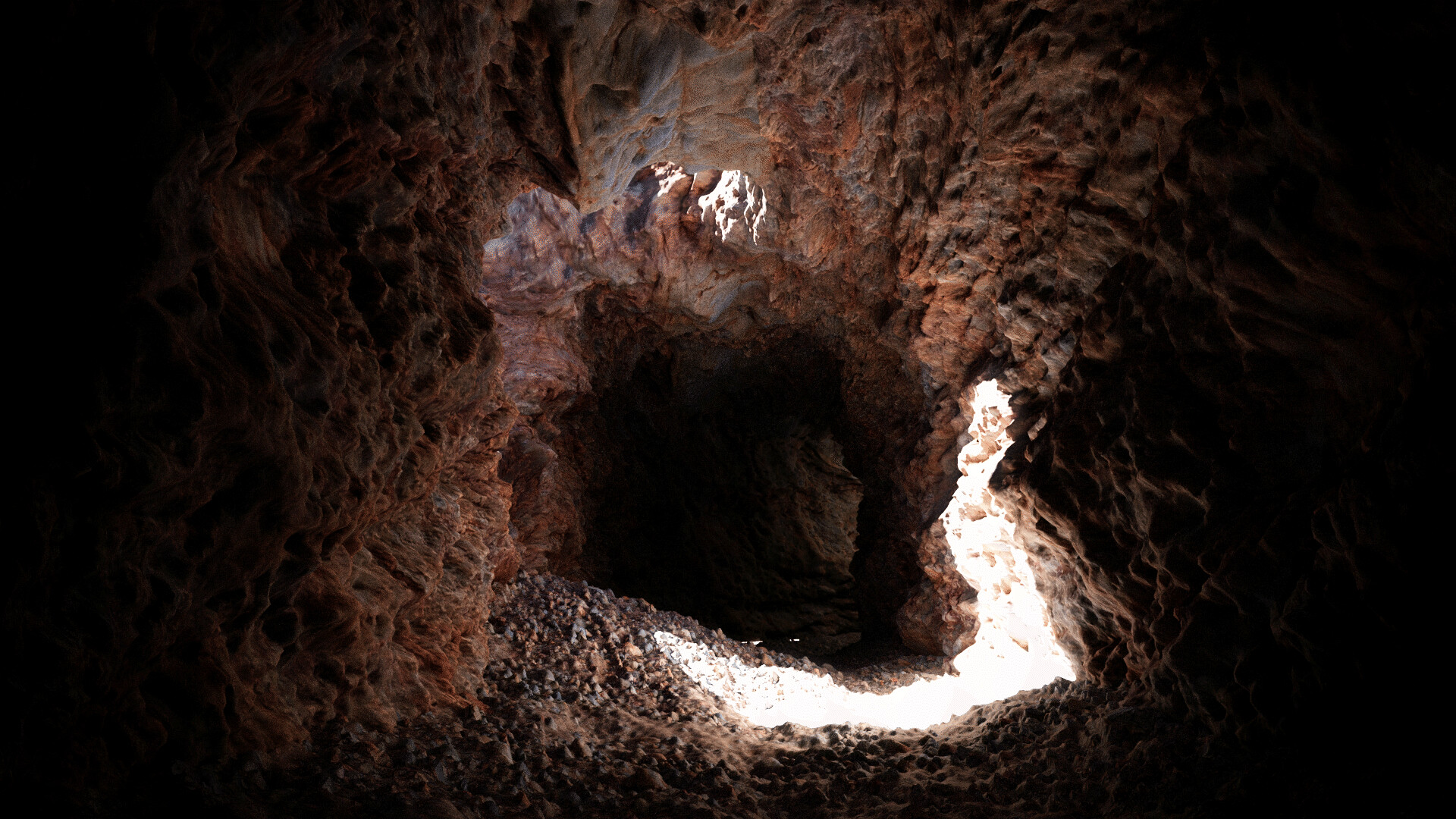 ArtStation - UE5 inspired Cave