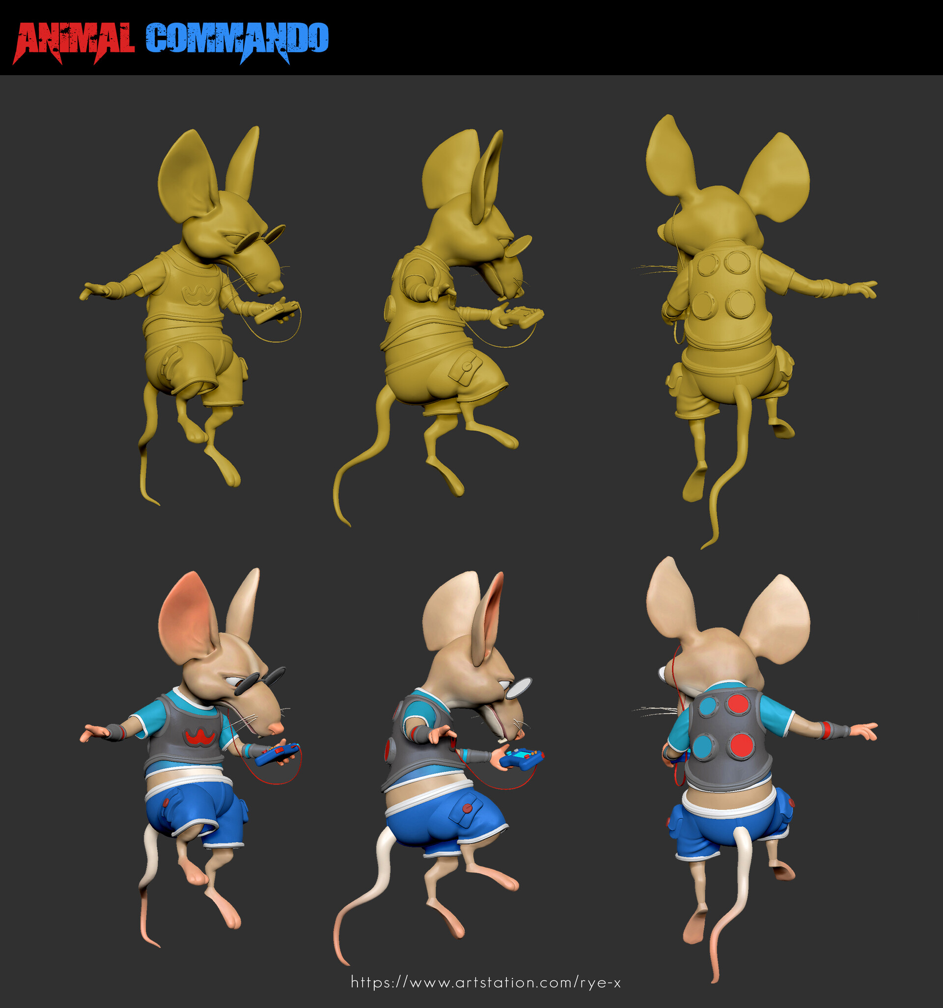 RYE XXX - Animal Commando (Mouse)