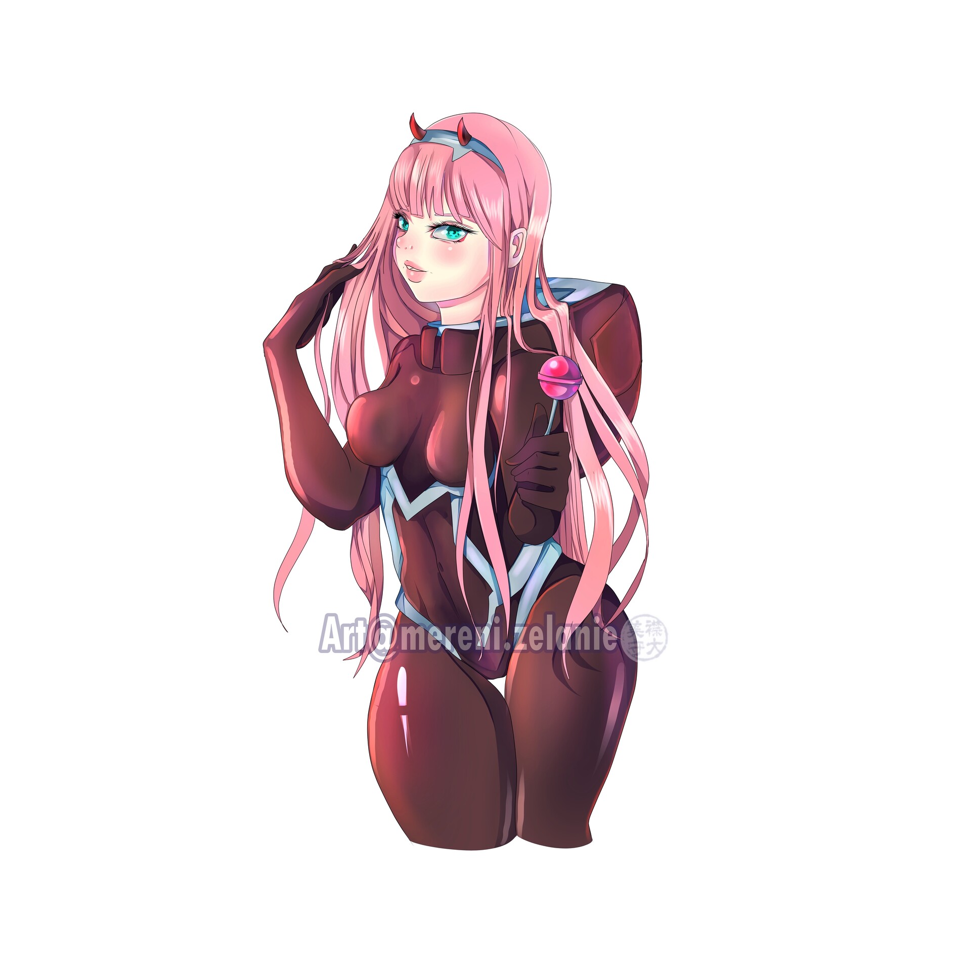 ArtStation - Zero Two Fanart
