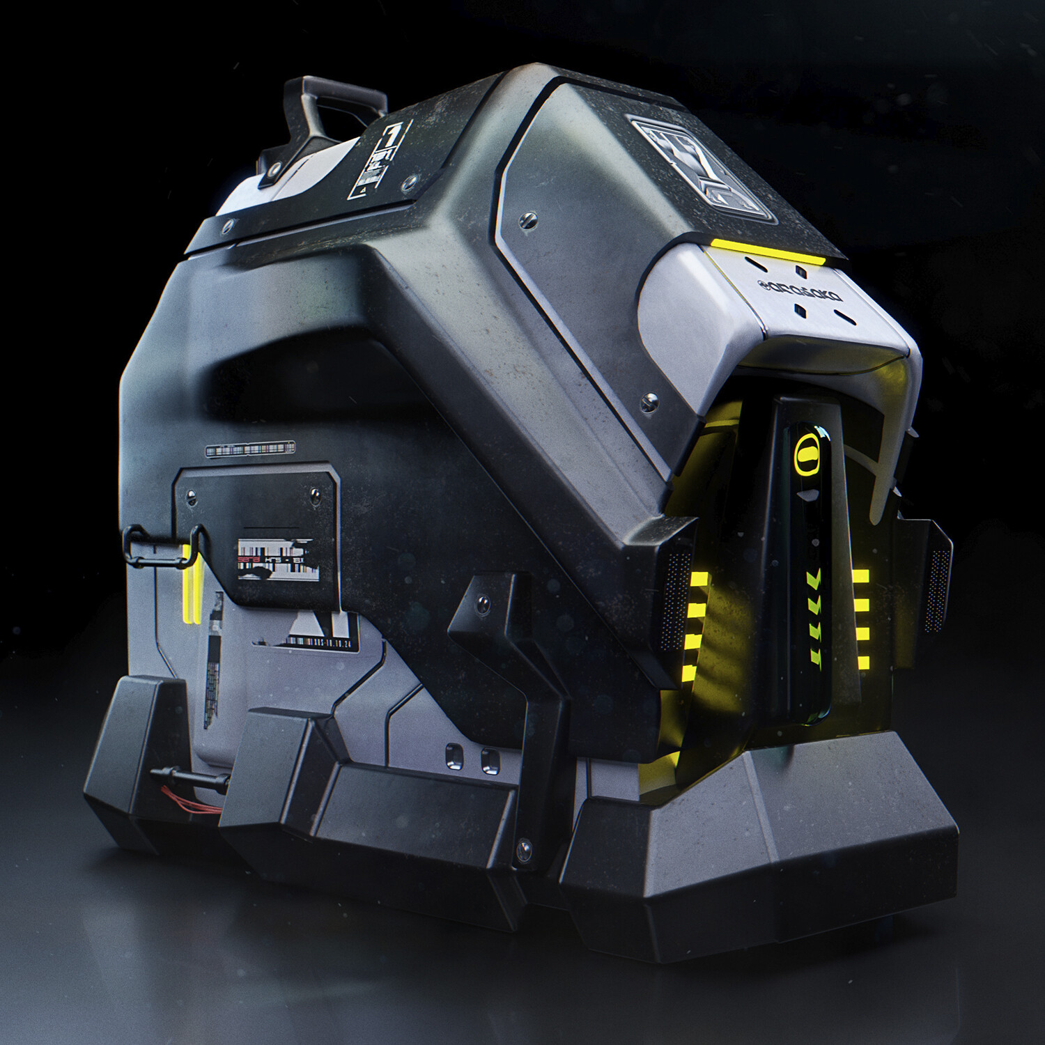 Karol Michalik - Cyberpunk PC Case