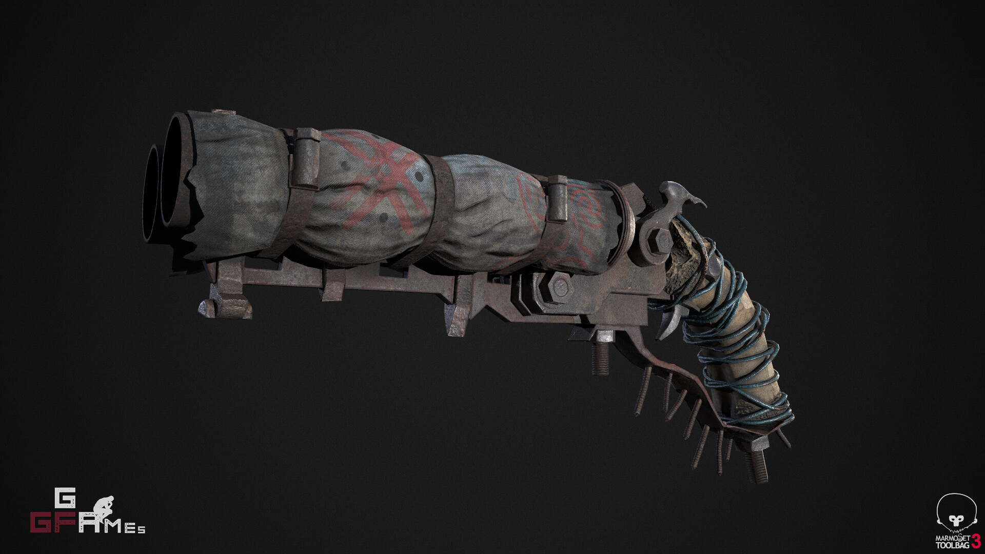 ArtStation - Pistol Apocalyptic