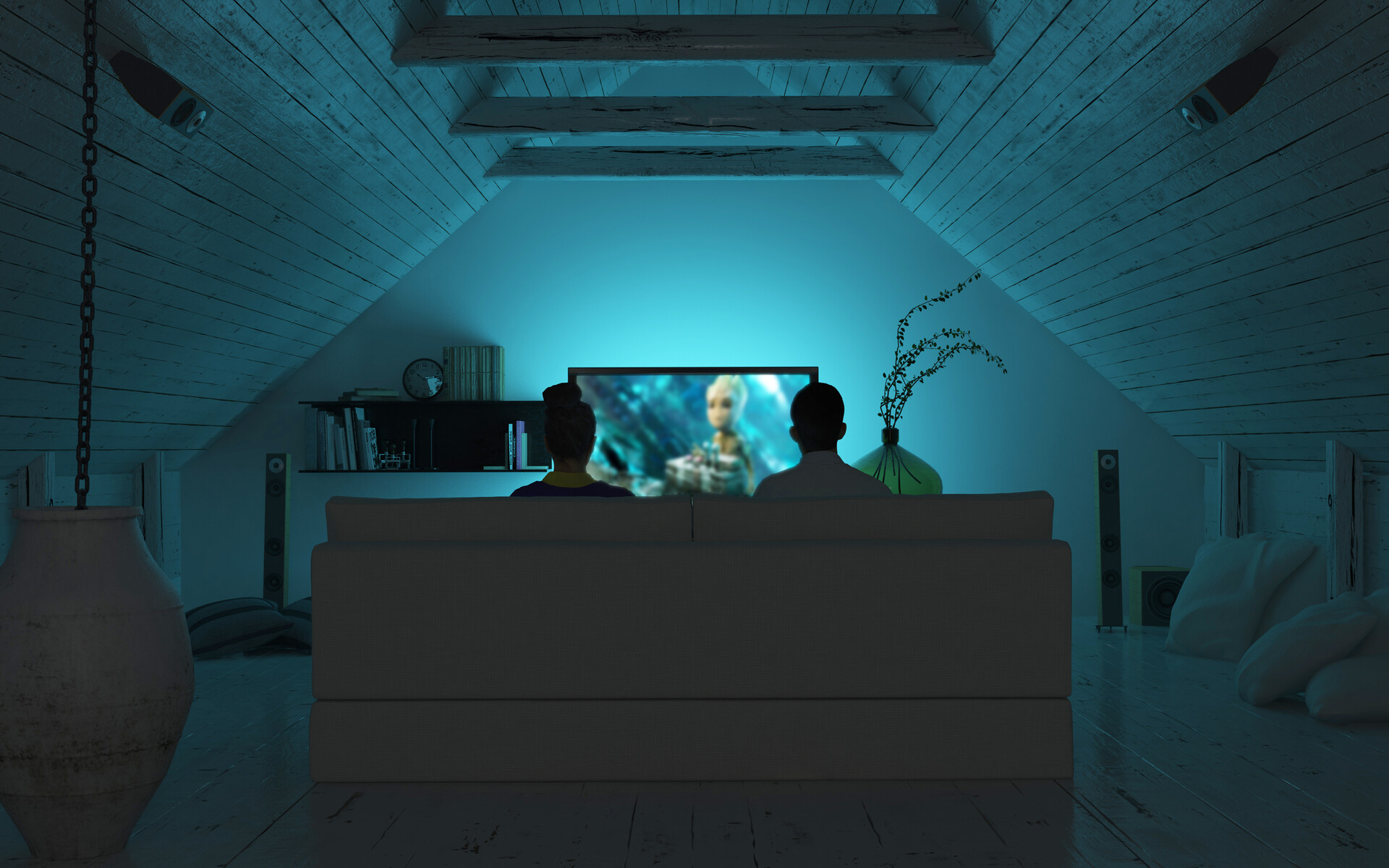 ArtStation - Movie Night