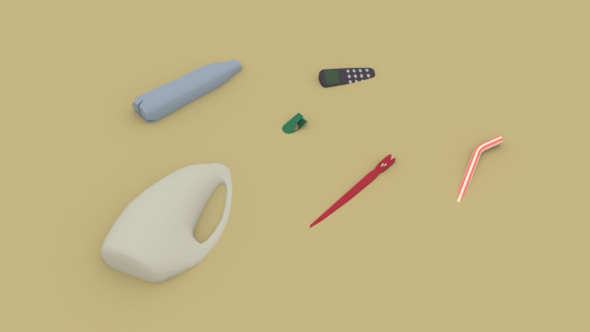 ArtStation - Plastic props